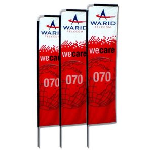 Telescopic Banners / Telescopic Flags | Budget Banners
